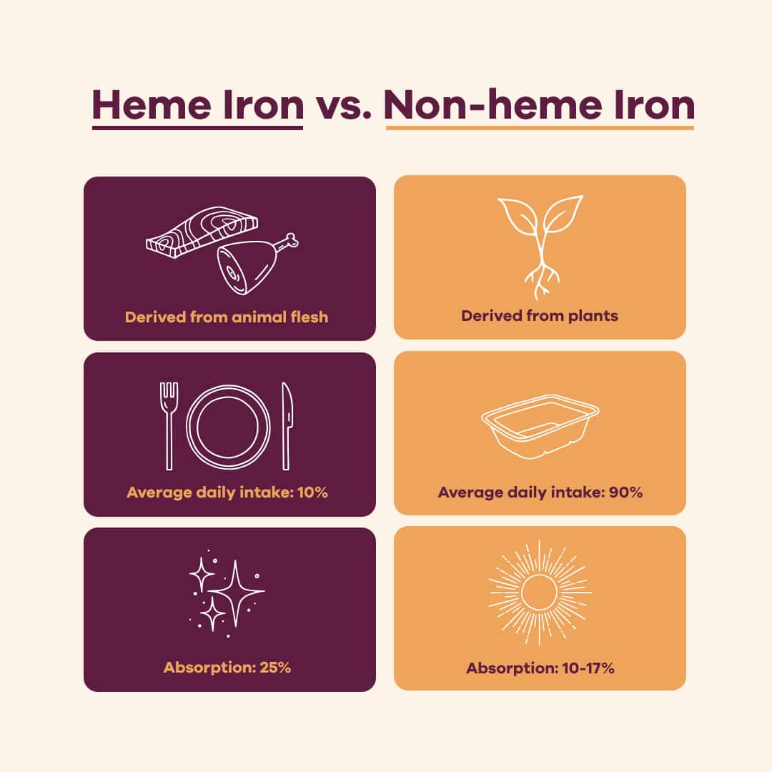 What Foods Have Heme Iron? | Snap Kitchen